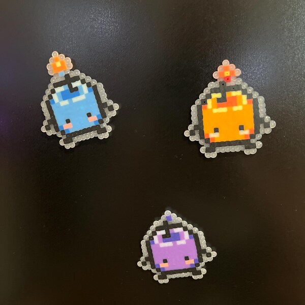 Stardew Valley Pink Magnets: Pixel Art Gift, Office & Kitchen Decor - Etsy
