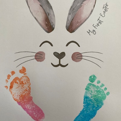 A-Z ABC Alphabet Handprint Craft Art Phonic Book / Baby Toddler Child ...