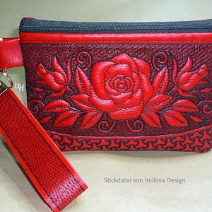 In the Hoop Cover for Book Flowers Machine Embroidery Design ITH ...