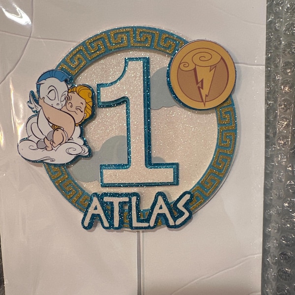Baby Hercules Birthday Cake Topper! - Etsy