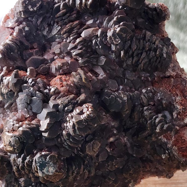 Very Rare Blue Barite Specimen From Morocco. Stunning Barite and Druzy ...