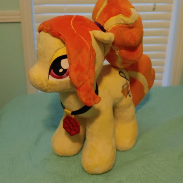 Sunset Shimmer Kirin MLP Inspired Floppy Plushie - Etsy