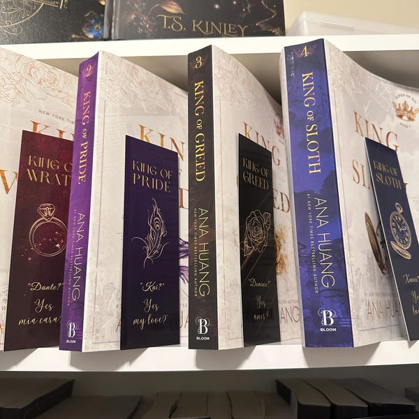 Ana Huang | Kings of Sin Series Bookmark - Etsy