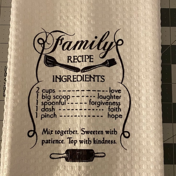 Family Recipe SVG | Home SVG | Kitchen Quotes Sayings Cutting Board ...