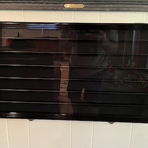 Tennis Racket and Ball Display Case Cabinet Hanger Wall Mount Shadowbox ...