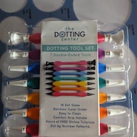 Dotting Pattern 2 Radiant Mandala Dotting Pattern PDF Digital Download ...