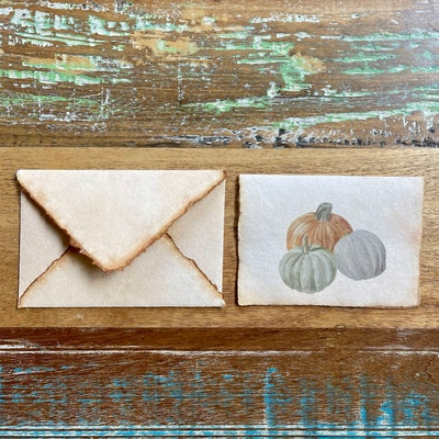 Ultra Thick Handmade Watercolor Paper With Deckle Edge, 500GSM 15 ...