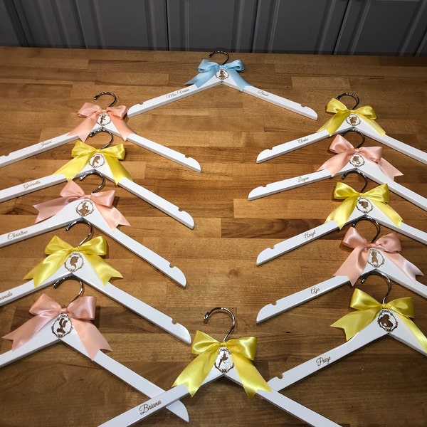 Bridesmaid Hangers, Princess Themed Bridesmaids, Bridesmaid Gift ...