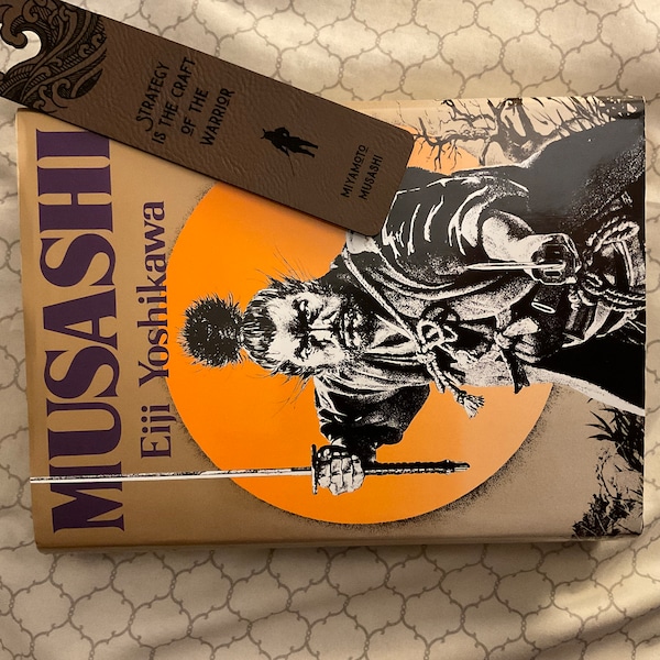 Miyamoto Musashi Quote Bookmark, Martial Arts Gift Idea, Japanese Asian ...