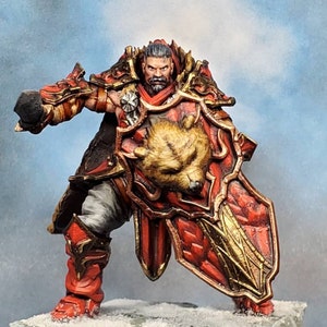 Vampire Blood Knight on Foot 28mm, 32mm, 75mm Scale Resin Miniature ...