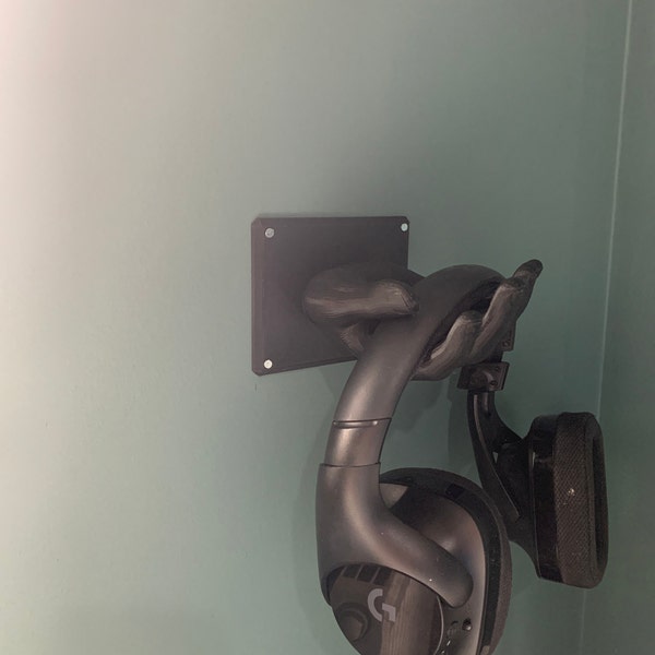 Headphone Stand Wall Mount Hand Headset Holder Sculpture Display ...