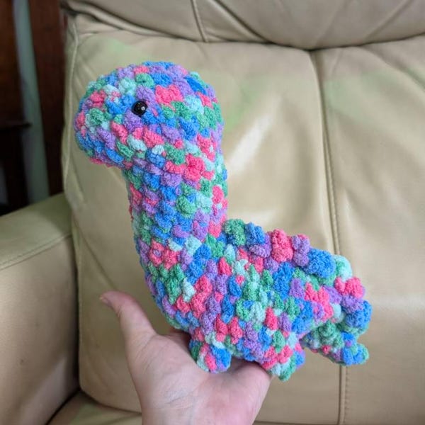 Dinosaur Jurassic World No Sew Crochet Pattern, No Sew Amigurumi ...