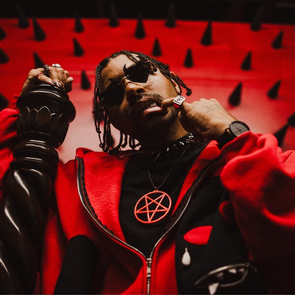 Pentacle Pendant Necklace Neopagan Red 3D Printed Witch Pentagram Pagan ...