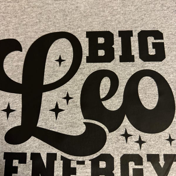 Big Leo Energy SVG PNG, Leo Zodiac Sign Svg, Big Leo Energy Shirt Svg ...