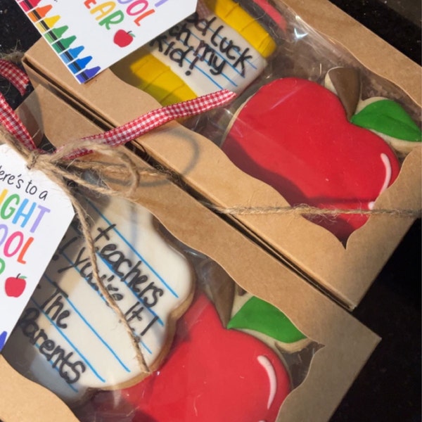 Here's to a Bright SCHOOL Year Printable Tag, Back to School Gift TAGS ...