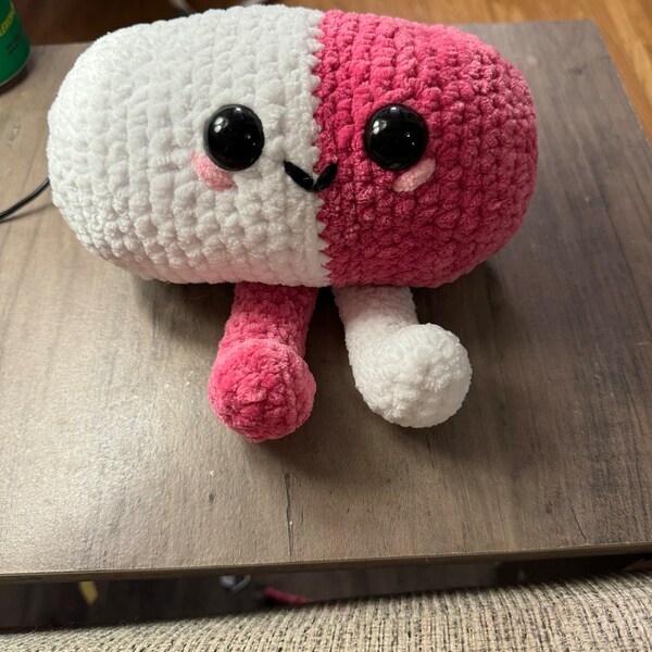 PATTERN ONLY Piper the Pill Pal Crochet Amigurumi English Pattern US ...
