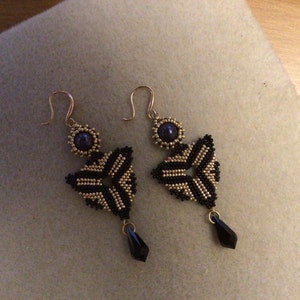 CHIMERE Beaded Necklace Beading Tutorial Beadweaving Pattern Seed Bead ...