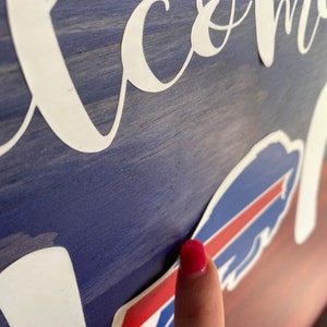 Buffalo Home Sign, Door Sign, Welcome Sign, Buffalo NY, Buffalo Decor ...