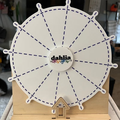 Branded Spin Wheel, Table Top Spin Wheel Game, Custom Spin Wheel ...