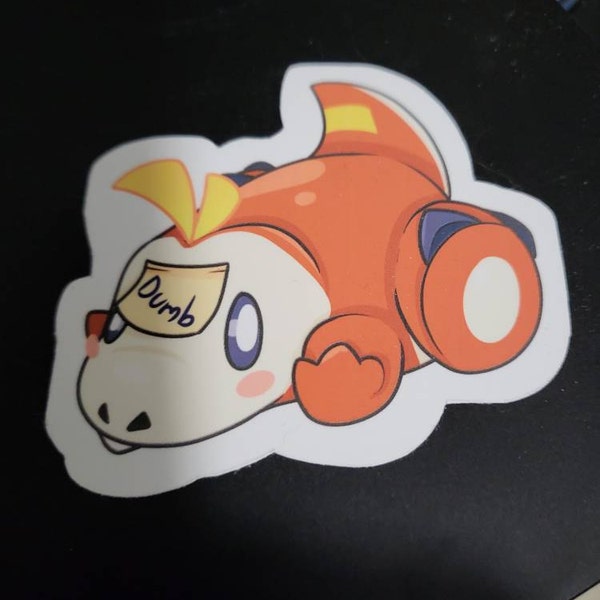 Ogerpon Cute Vinyl Sticker - Etsy