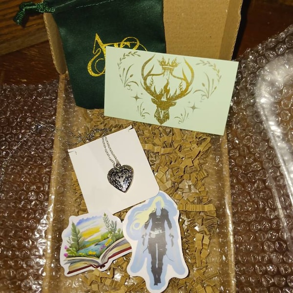 ACOTAR High Lord Necklace Inspired by Rhysand Bookish Jewelry Night ...