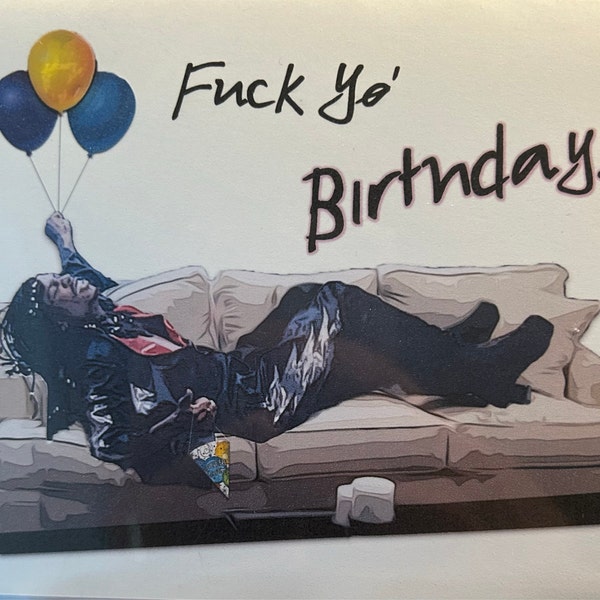 Psych Birthday Card Shawn and Gus, Funny TV Show, TV Detective, Card ...