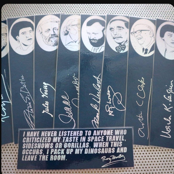 Harlem Renaissance Bookmarks / Set of Nine Handmade Portraits Writers ...