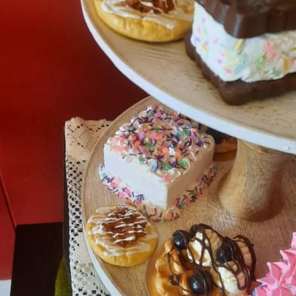 Fake Pastry, Faux Breakfest Food, Photo Prop, Coffee Bar Decor - Etsy