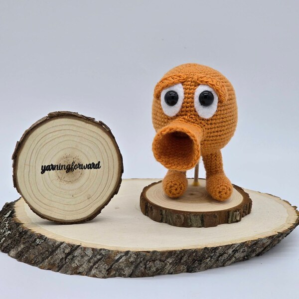 Q*bert Video Game Amigurumi Crochet Pattern | Amigurumi Crochet | Pdf ...