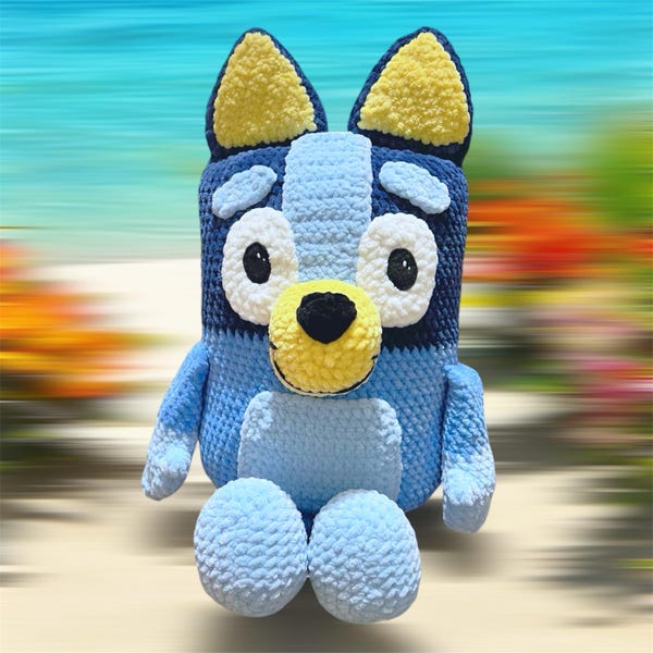 Crochet Blue Alien Pattern, Koala Crochet , Plush Toy, English and ...