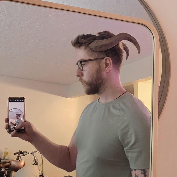 Violet | Archdemon Horns With Multiple Size Options - Etsy