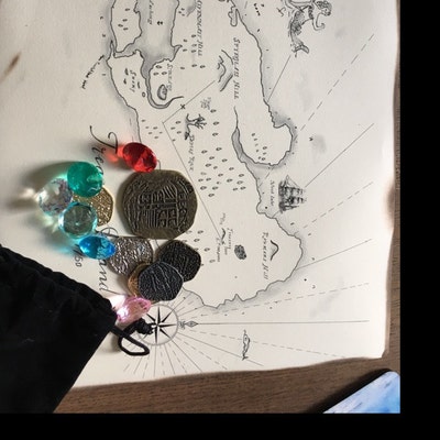 Digital Pirate Treasure Map - Etsy