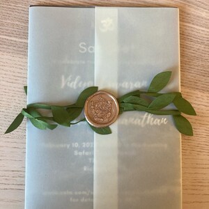 5x7 Wedding Invitation Tissue Tissue Paper Inserts for | Etsy