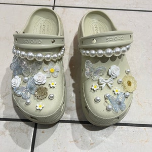 13 PCS Heart Shape Crocs Charms Set Transparent Heart Crocs - Etsy