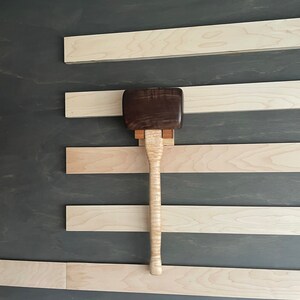 XL Wood Carving & Clay Mallet Turned From Black Walnut - Etsy