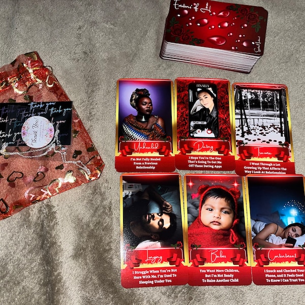 Emotions of Love Oracle Deck (90 Cards) Feelings Exposed | Emotional Insight for All Connections ...