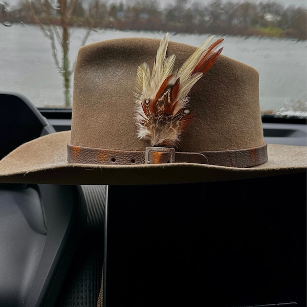 Hat Feathers for Men, Women, Unisex, Handmade, Western Style, Texas ...