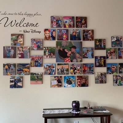 36x16 CUSTOM: Walt Disney to All Who Come to This Happy Place, Welcome ...