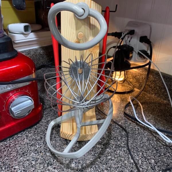 Kitchen Aid Hardwood Attachment Stand, on Countertop or in Cabinet ...