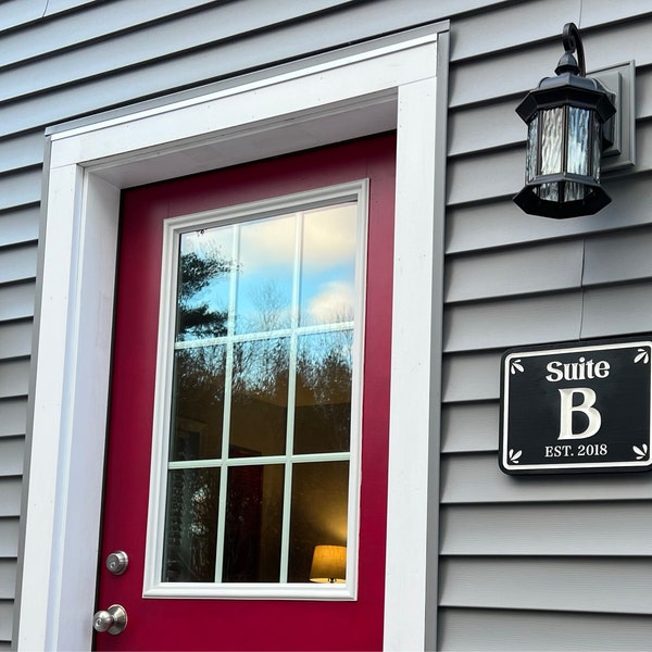 Chateau Sign, Building Sign, Gate Sign, PVC Weather Resistant - Etsy