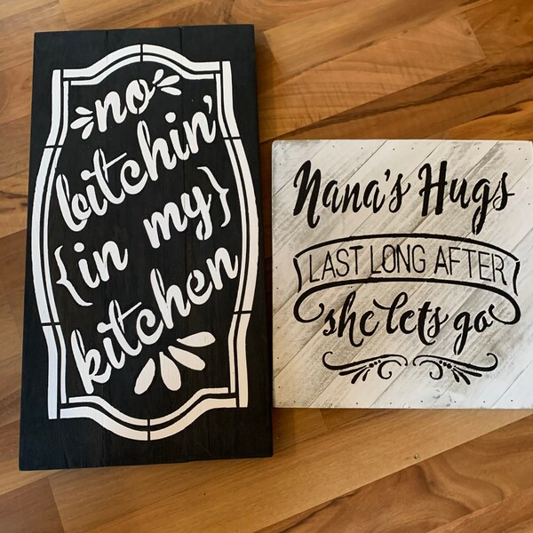 Primitive Family Stencilremember We Are a Nice Normal Family10x 10 for ...