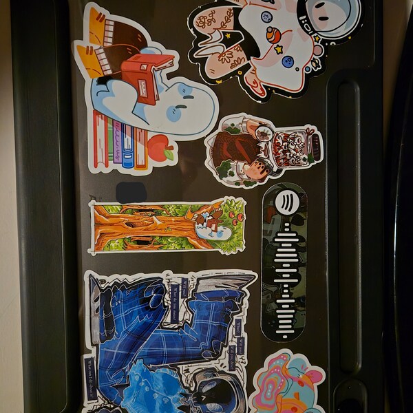 Cute Space Ghost Waterproof Sticker Set! V5 - Etsy