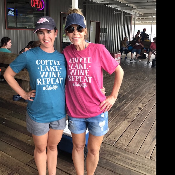 Custom Lake Shirt, Less Work More Lake, Personalized Lake Gifts, Lake ...