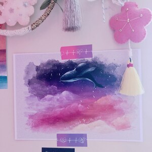 A6 Art Print We Are Bulletproof Watercolour Eternal Fanart Kpop Gift ...