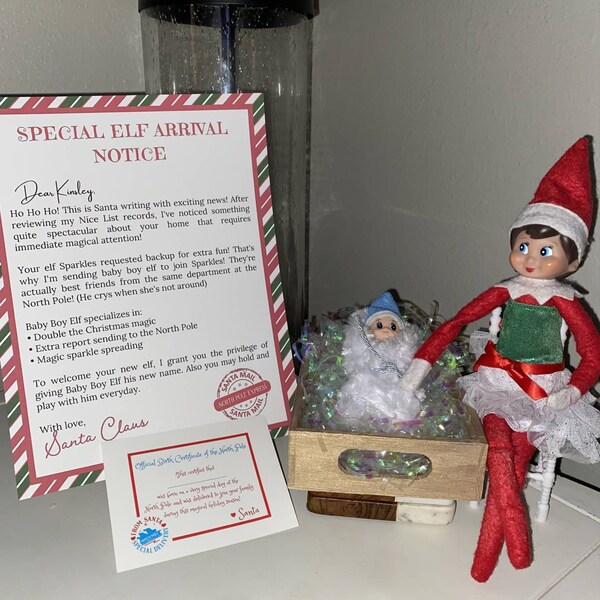 Printable Elf Goodbye Letter | Personalized Elf Farewell Note | Christmas Elf Letter | Official ...