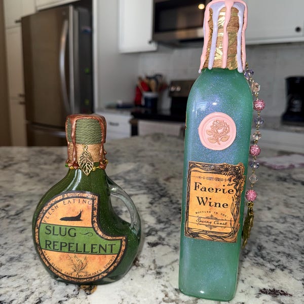 FULL SET MINI Magical Potions | Magical Apothecary Potion Bottle ...