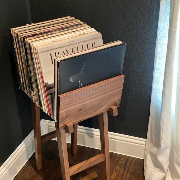 FLIP LP Stand, Record Stand With Forward Facing Vinyl Storage - Etsy