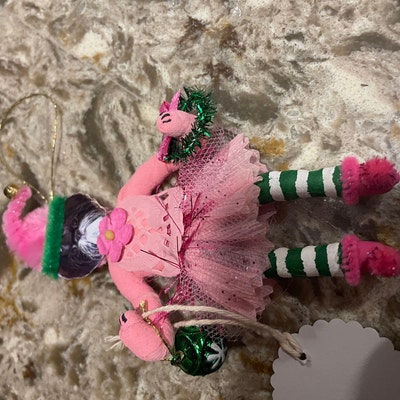 Johanna Parker Batty BAT HALLOWEEN Tree Topper Glitter & Glammed up 6 ...