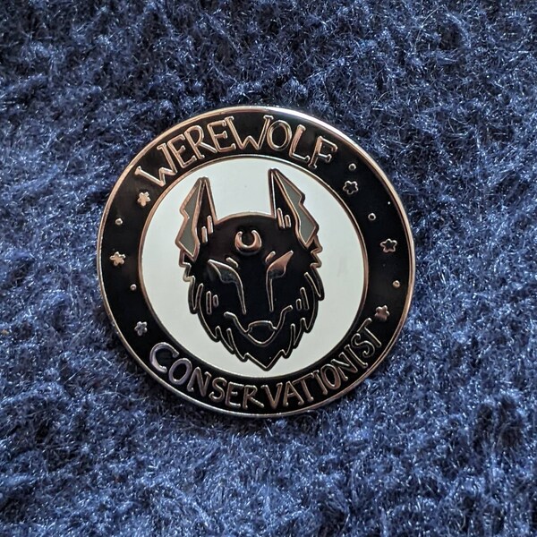 Vampire and Werewolf Enamel Pin Set hard Enamel Pin - Etsy