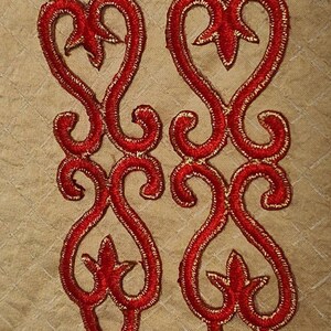 Pink Velvet Embroidered Iron on Cross Applique Christian Jesus | Etsy